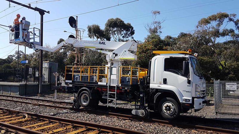Bucket Trucks - Manco Rail Hire